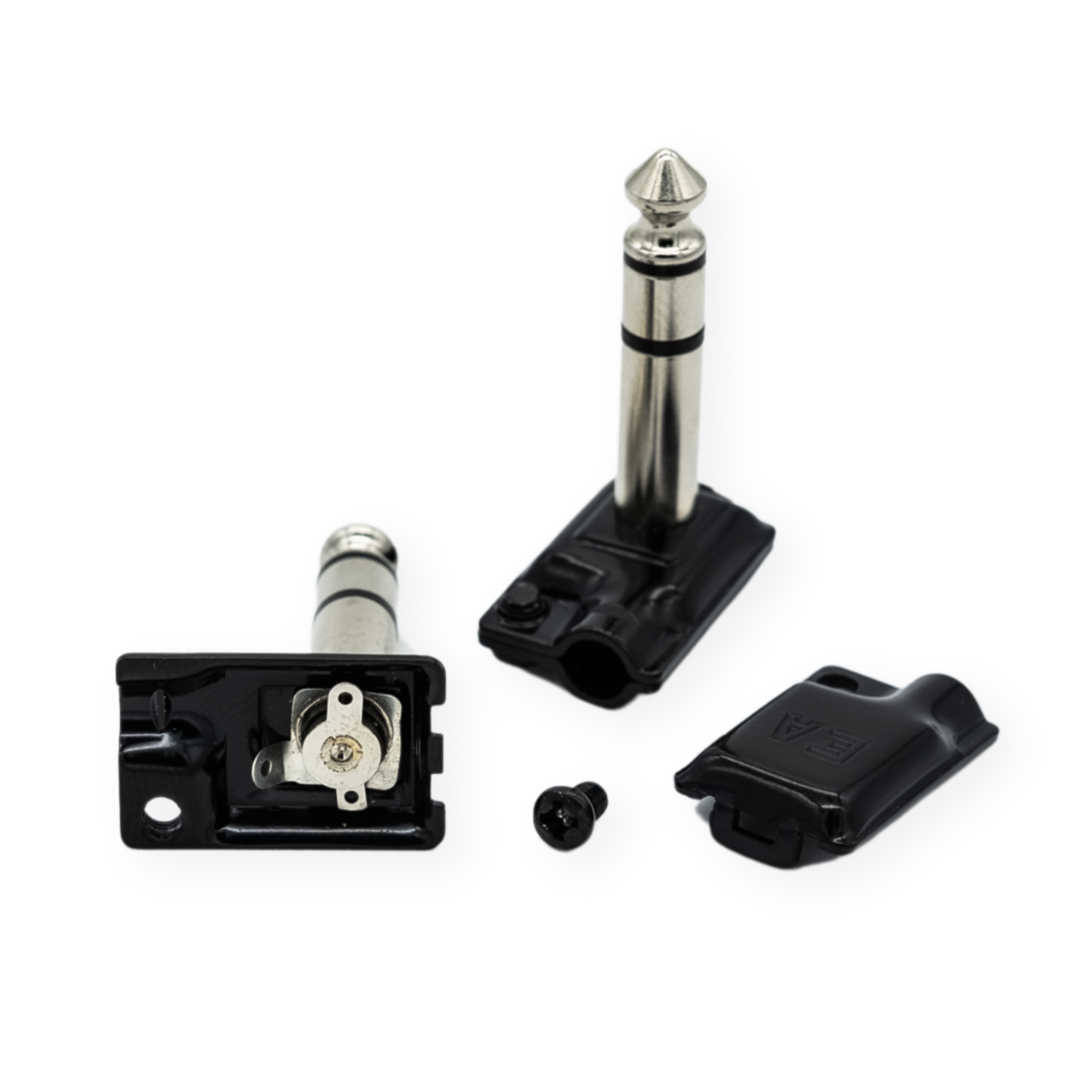 Evidence Audio ESP 1/4 TRS Solder Connector Right Angle